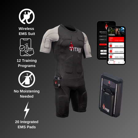 TitanBody™ Wireless EMS Suit | Full Body Muscle Training System